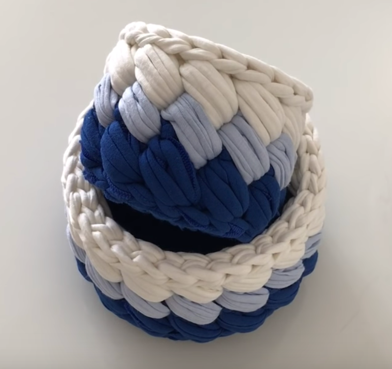 Wave Basket – The Fox Yarn Company