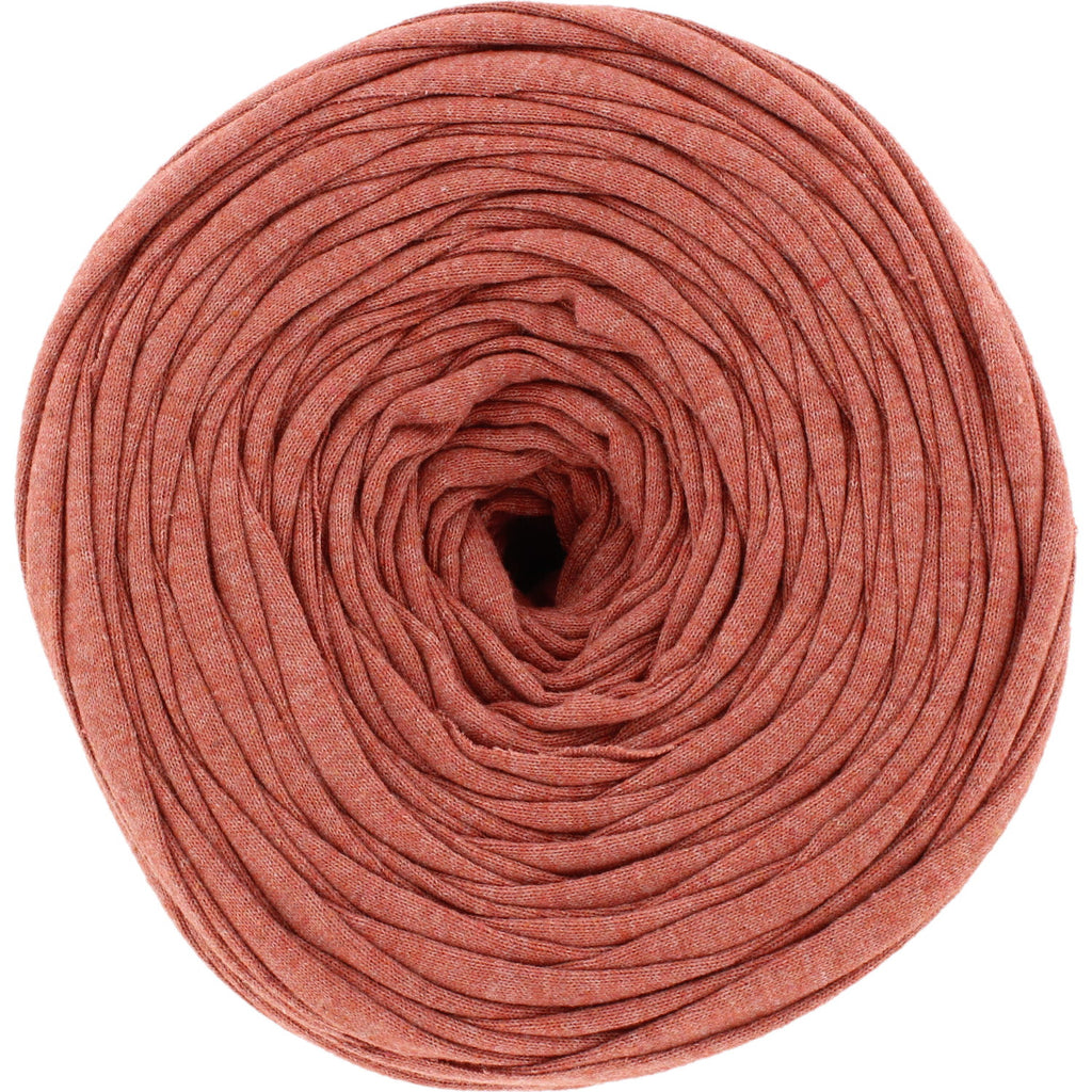 T-Shirt Yarn Virgin - DARK RED (RUST) – The Fox Yarn Company